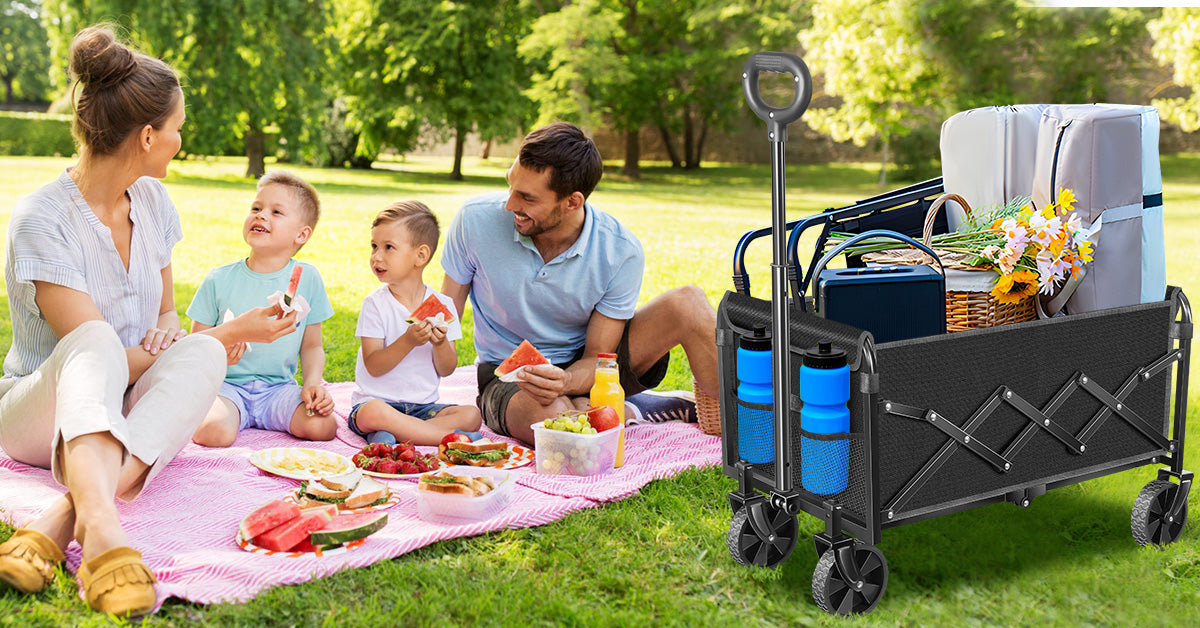 FFQ Camping Foldable Wagon, Your Gateway to Unforgettable Adventures ...